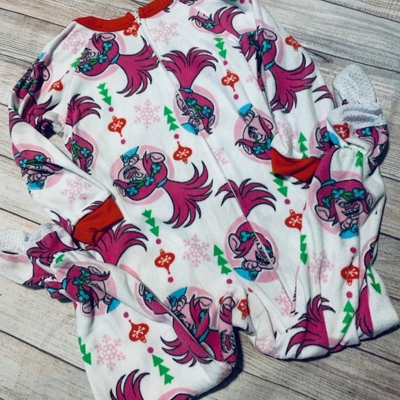 Disney | Pajamas | Disneys Trolls Poppy Fleece Pajamas | Poshmark